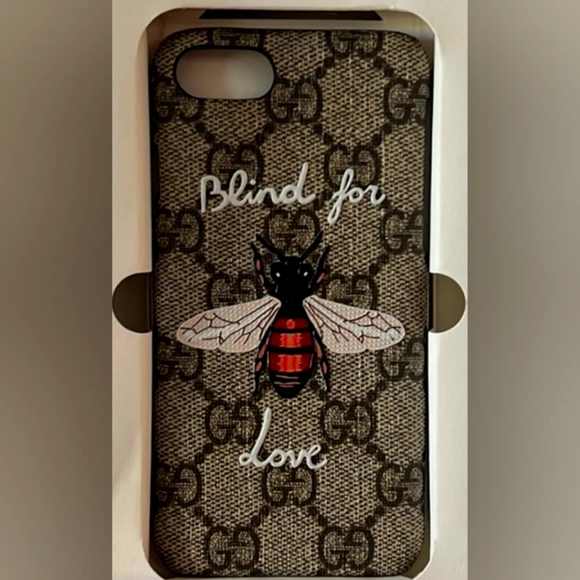 Gucci | Cell Phones & Accessories | Nibgucci Blind For Love Iphone 78 ...